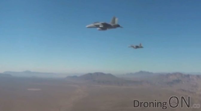 Over 100 Autonomous Micro Swarming Drones Deployed By F/A-18 Jets ...