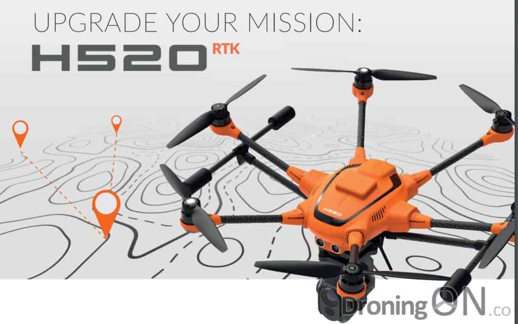 Yuneec Launch H520 RTK Drone - As Precise as a Swiss Watch, Apparently ...