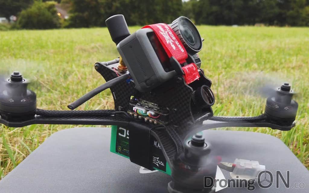 DJI Osmo Action On FPV Racing Quad/Drone - Is RockSteady A Winner ...